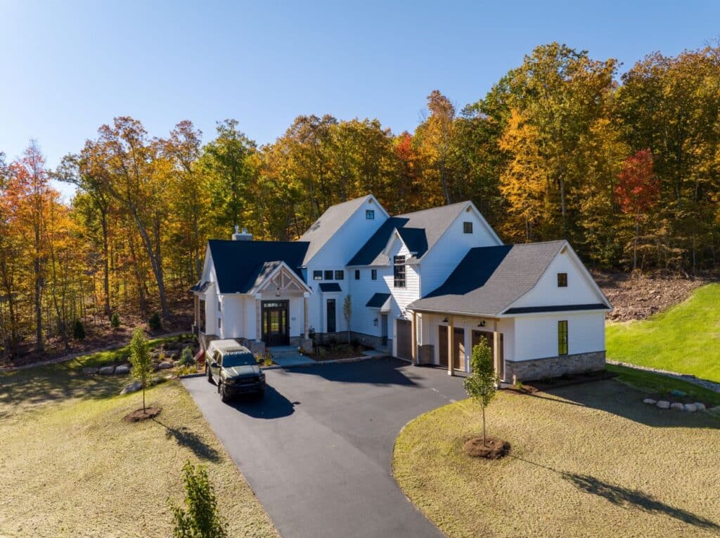 Tall Timbers | Modern Mountain Custom Home in Middletown, CT